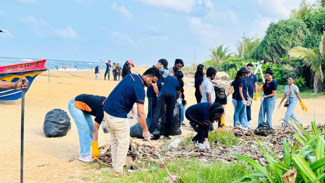 Protecting our environment: Cargills Bank cleans up Dehiwala Beach ...
